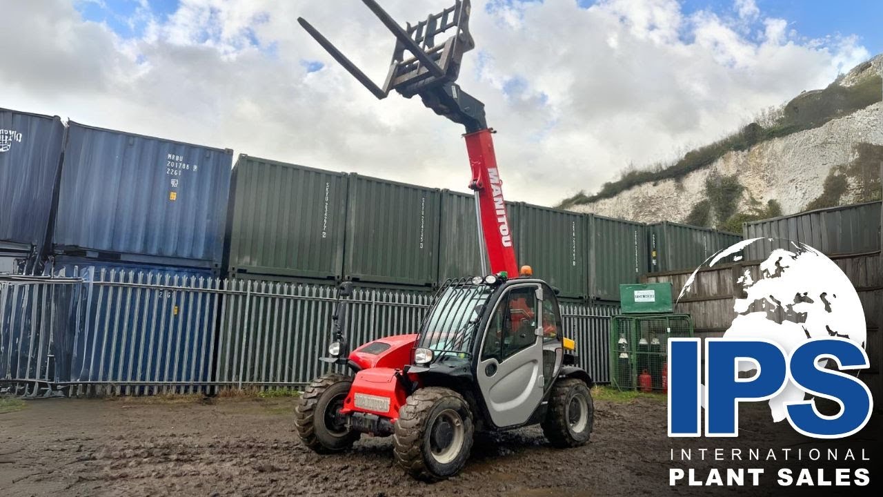 2018 Manitou MT625 Telehandler for sale - YouTube
