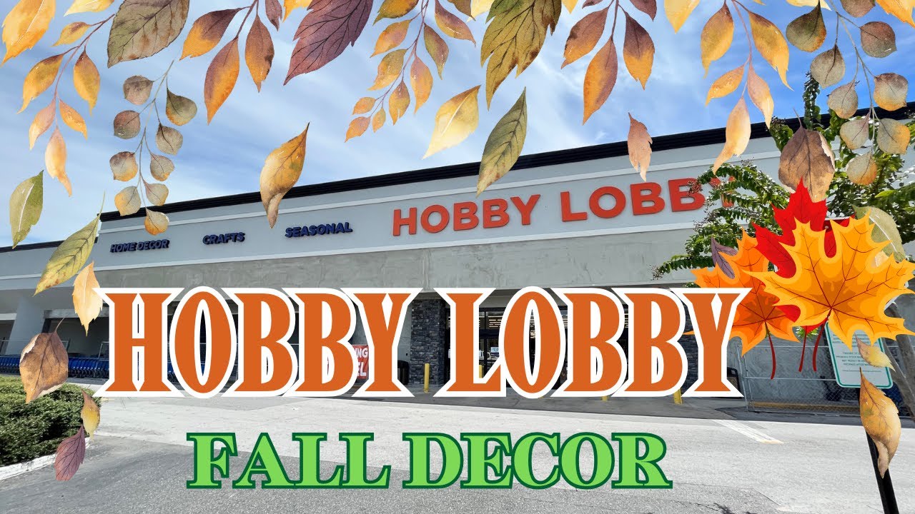 HOBBY LOBBY FALL DECOR| CRAFTS| PILLOWS| PICTURES AND PICTURE FRAMES ...