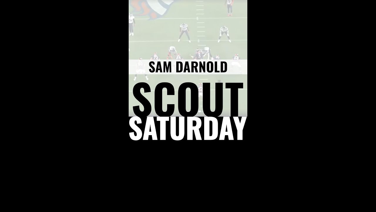 Scout Saturday - Sam Darnold - YouTube