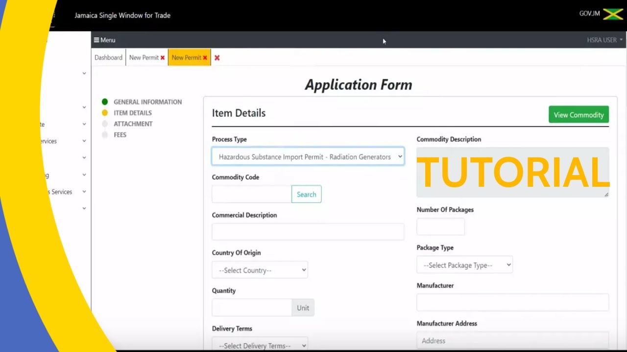 Navigating the HSRA Permit Process on JSWIFT: A Step-by-Step Tutorial - YouTube