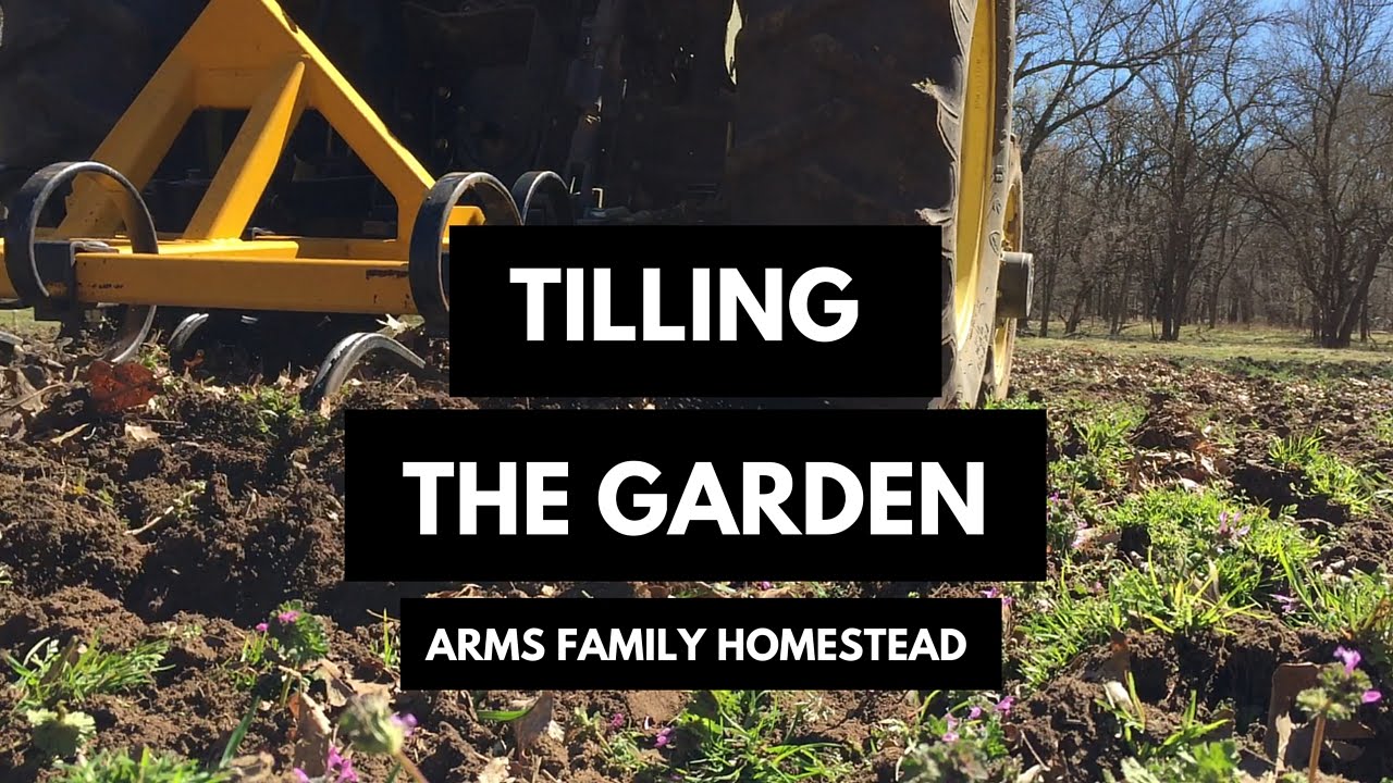 Tilling the Garden - YouTube