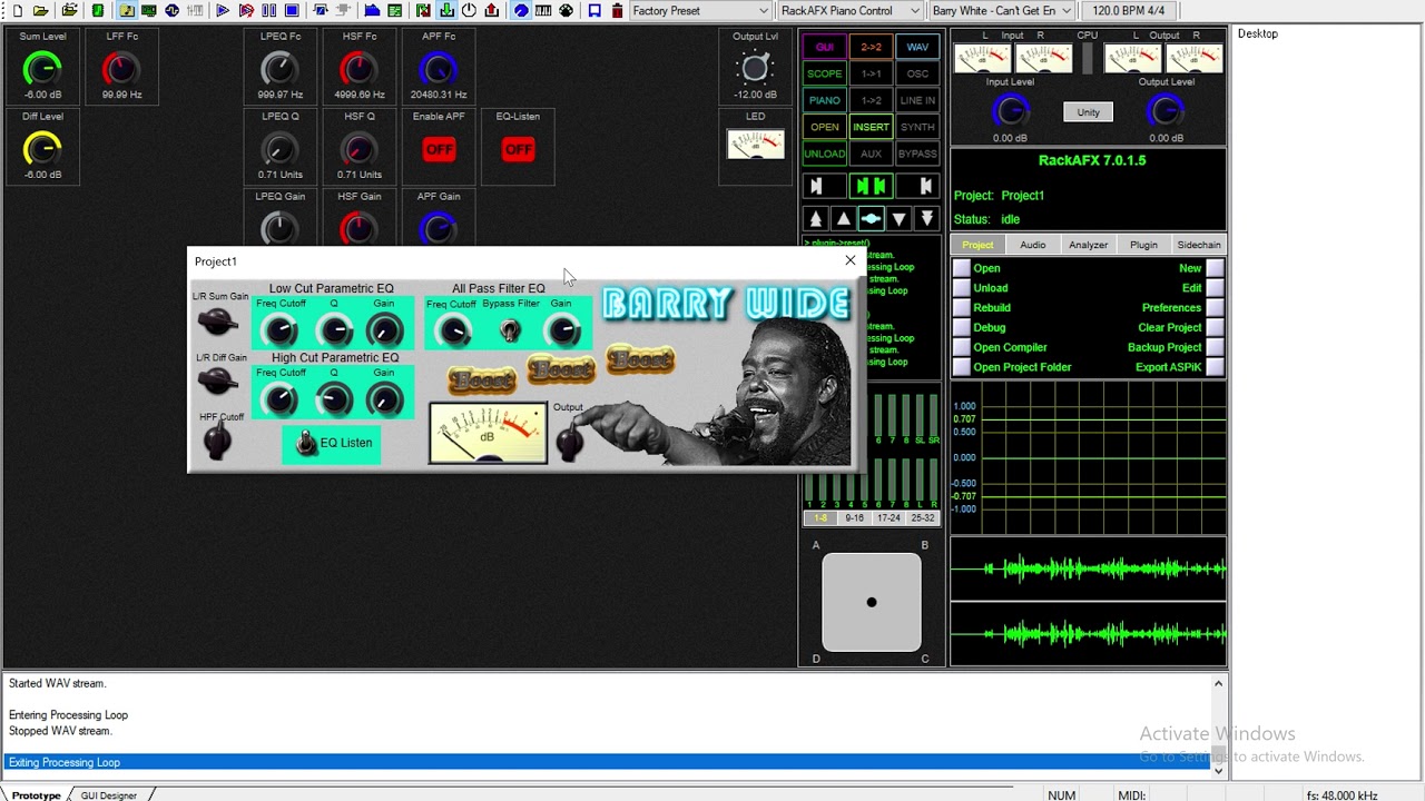 Barry Wide Stereo Expander Plugin - YouTube