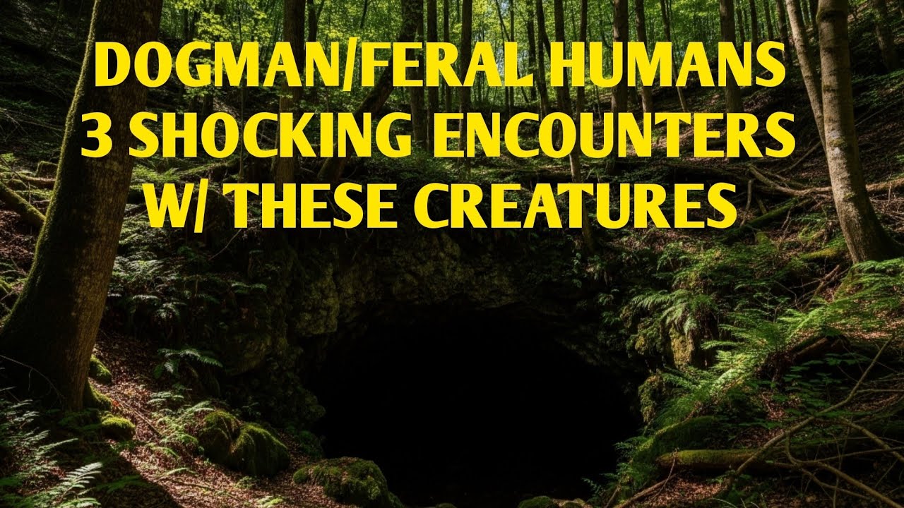 DOGMAN/FERAL HUMANS 3 SHOCKING ENCOUNTERS W/ THESE CREATURES - YouTube
