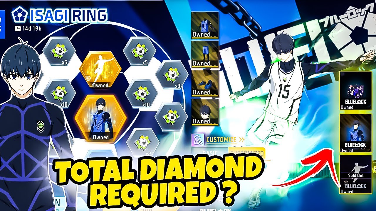 🎮 Isagi Ring Event is HERE! Blue Lock Gloo Wall & More | Free Fire ...