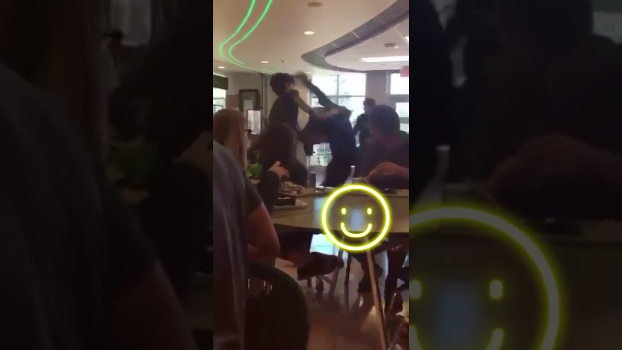 Lunchroom fight - YouTube
