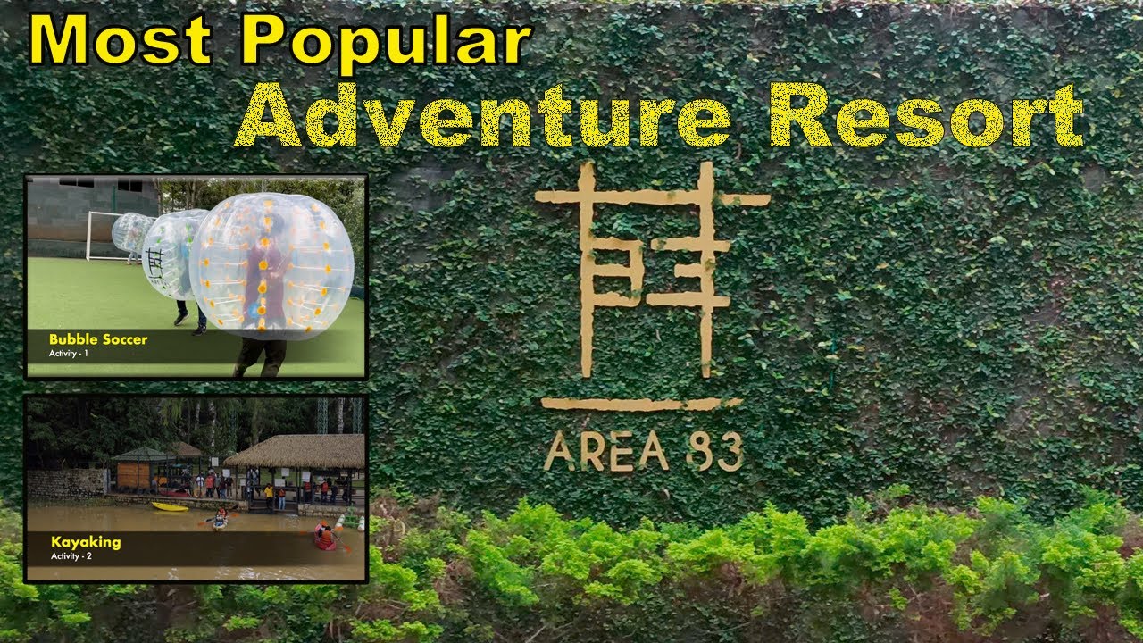 Area 83 | Best Resort for Team Outing | Adventure Resort - YouTube