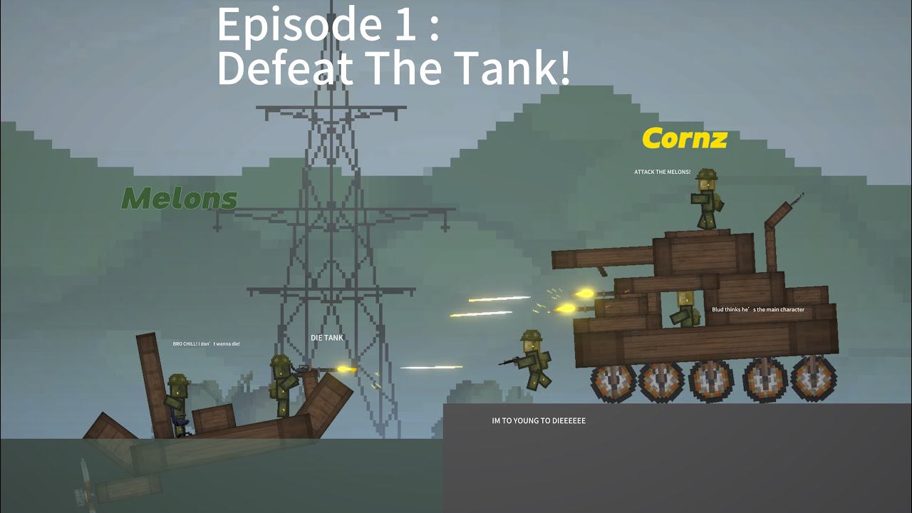 Episode 1 : Defeat The Tank! ( Mini War Series ) - YouTube