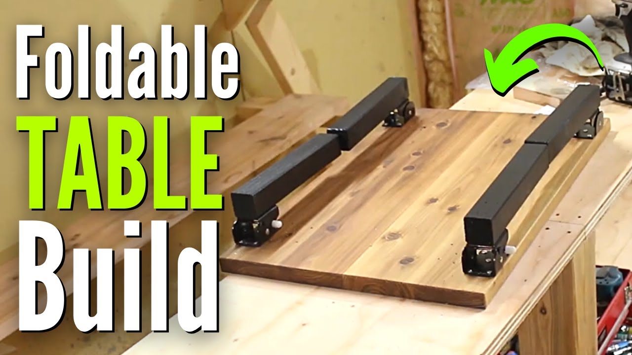 How To Build Foldable Table Foldable Table Legs DIY YouTube How To Build Foldable Table Foldable Table Legs DIY YouTube