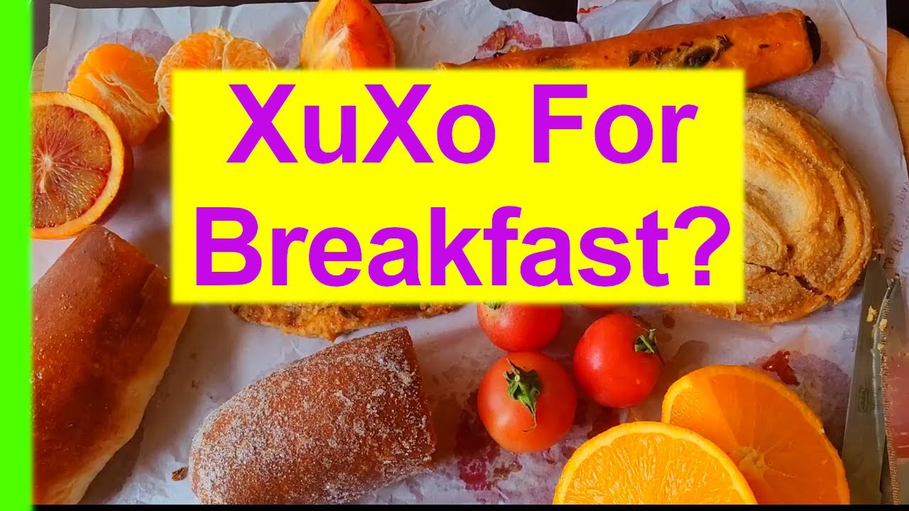 Barcelona Breakfast, XuXo Catalonian Pastry First time - YouTube