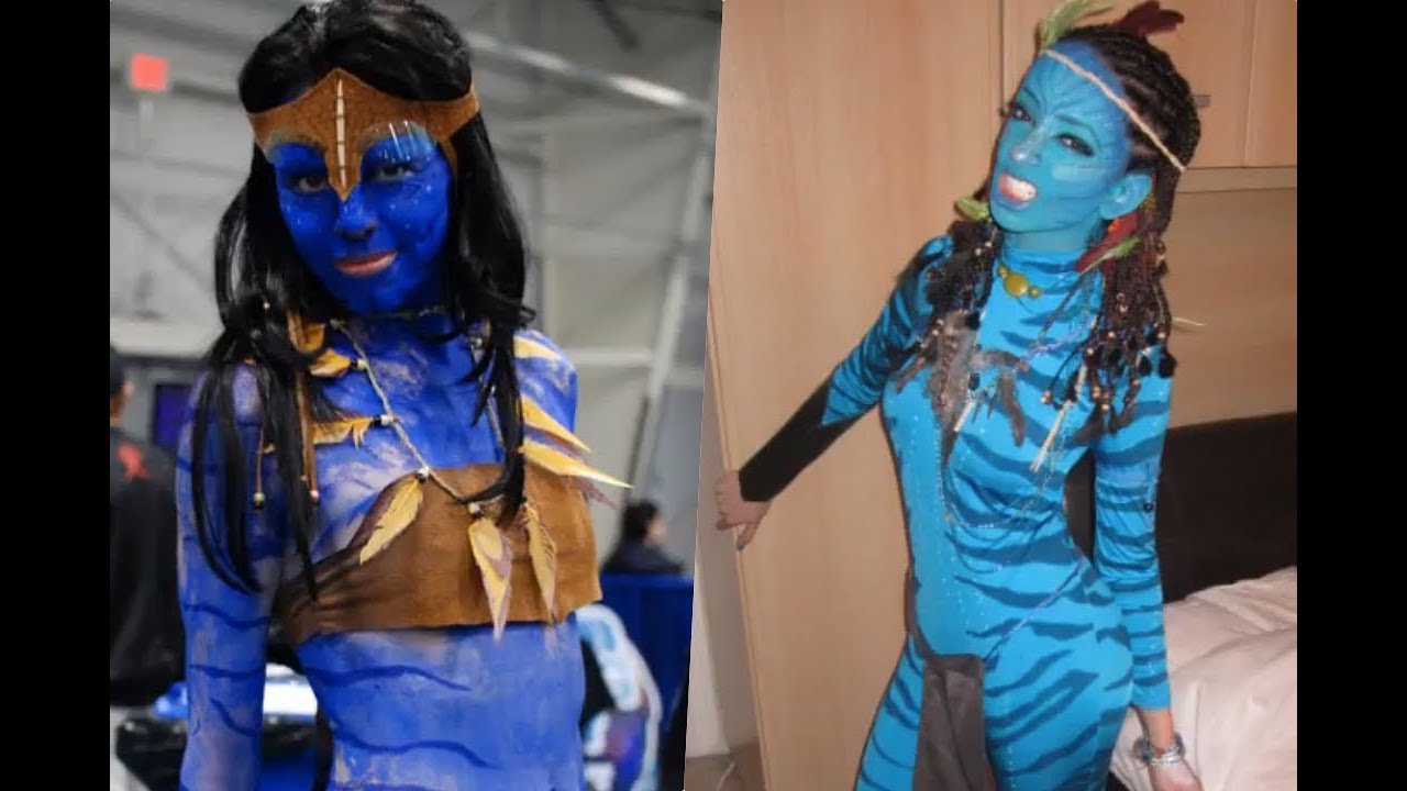 Extraordinario Si Pelota Disfraz De Avatar Mujer Benigno Kilimanjaro Hacer