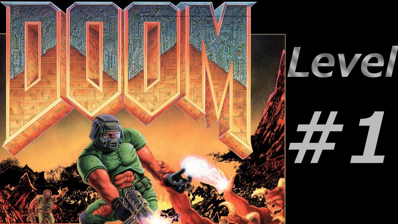 Doom 95 (Doom 1) - Level 1 - Those aren't Batteries?! - YouTube