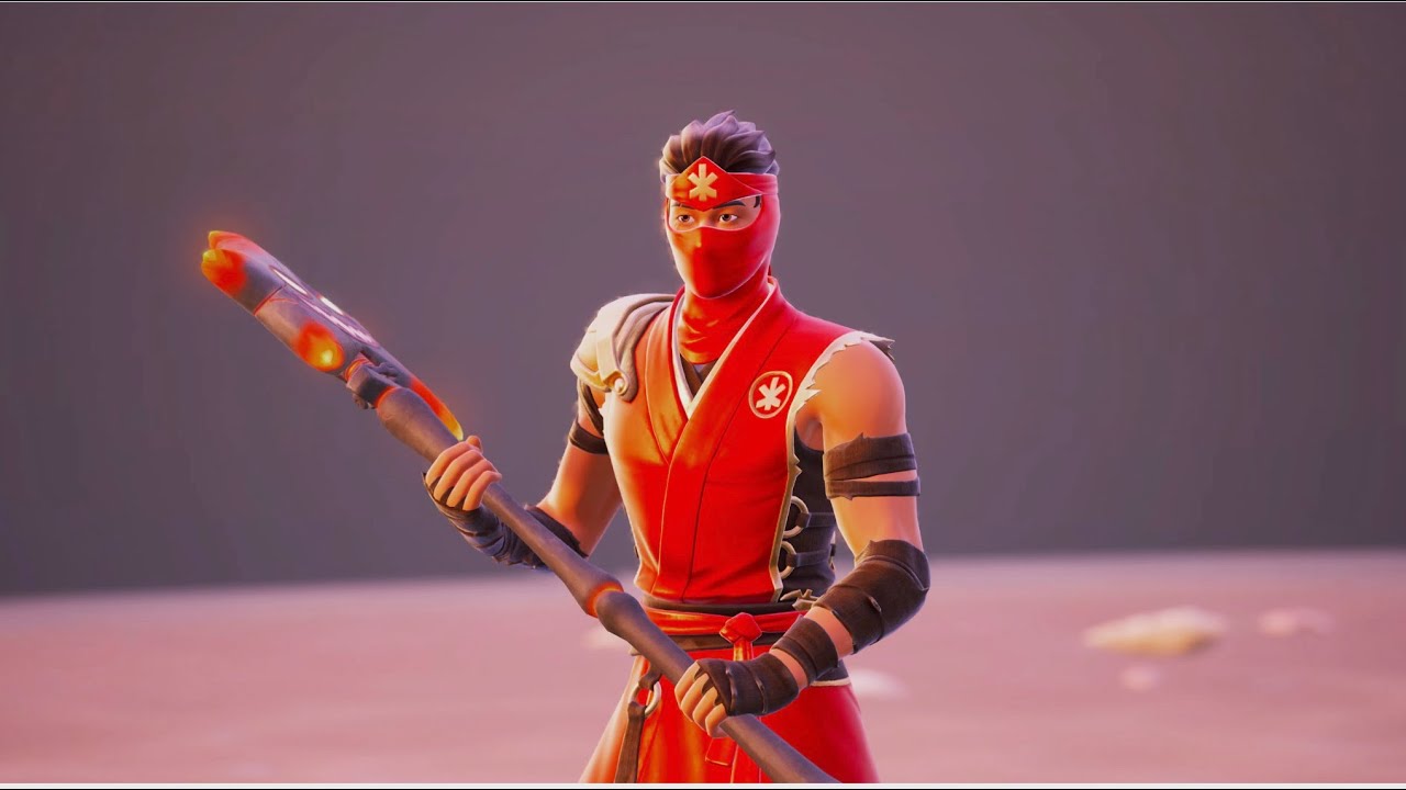 Fortnite Fire Master Kai Skin Gameplay (C7S1 Ninjago Lego Pass) - YouTube