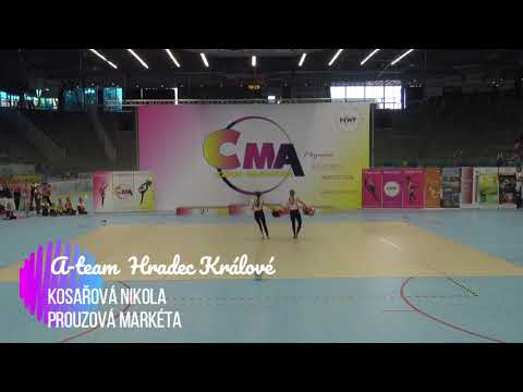 MČR CMA 2019 KOSAŘOVÁ NIKOLA PROUZOVÁ MARKÉTA/A-TEAM HRADEC KRÁLOVÉ