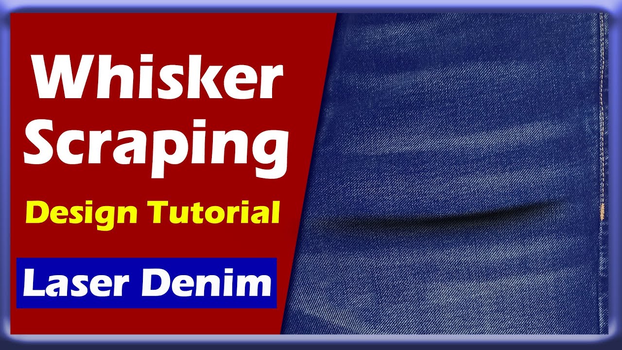 Laser Whisker Design | Whisker Scraping | Laser Denim | Laser Design ...