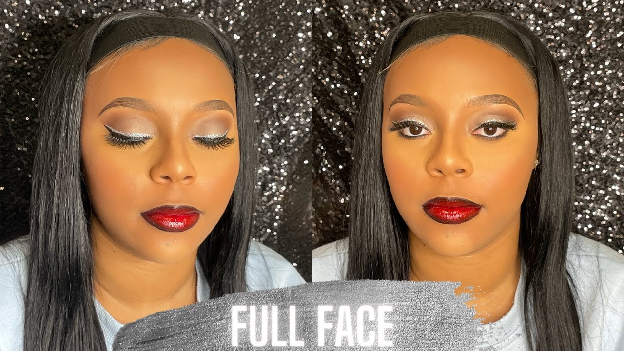 Full Face Makeup Routine On Client + Products Included | EP. 2 - YouTube