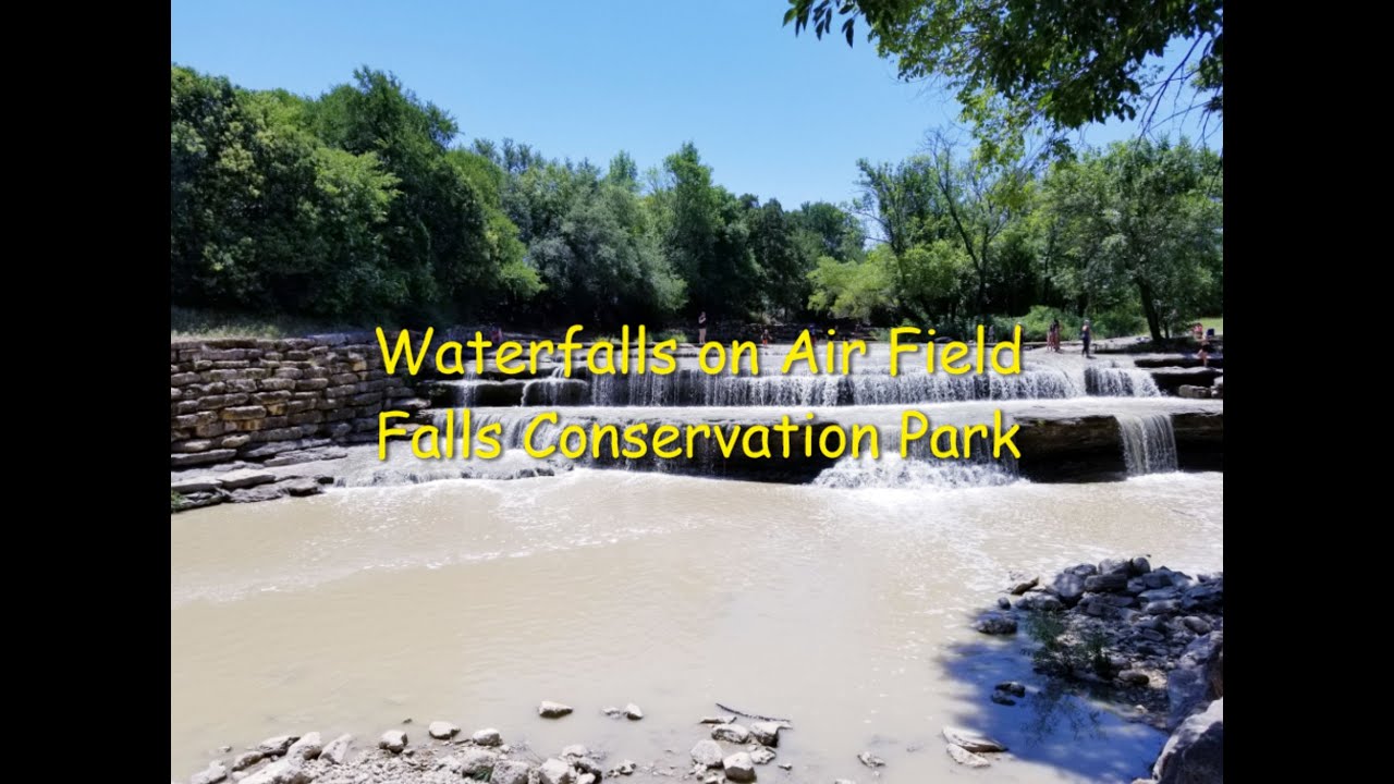 Waterfalls on Air Field Falls Conservation Park - YouTube