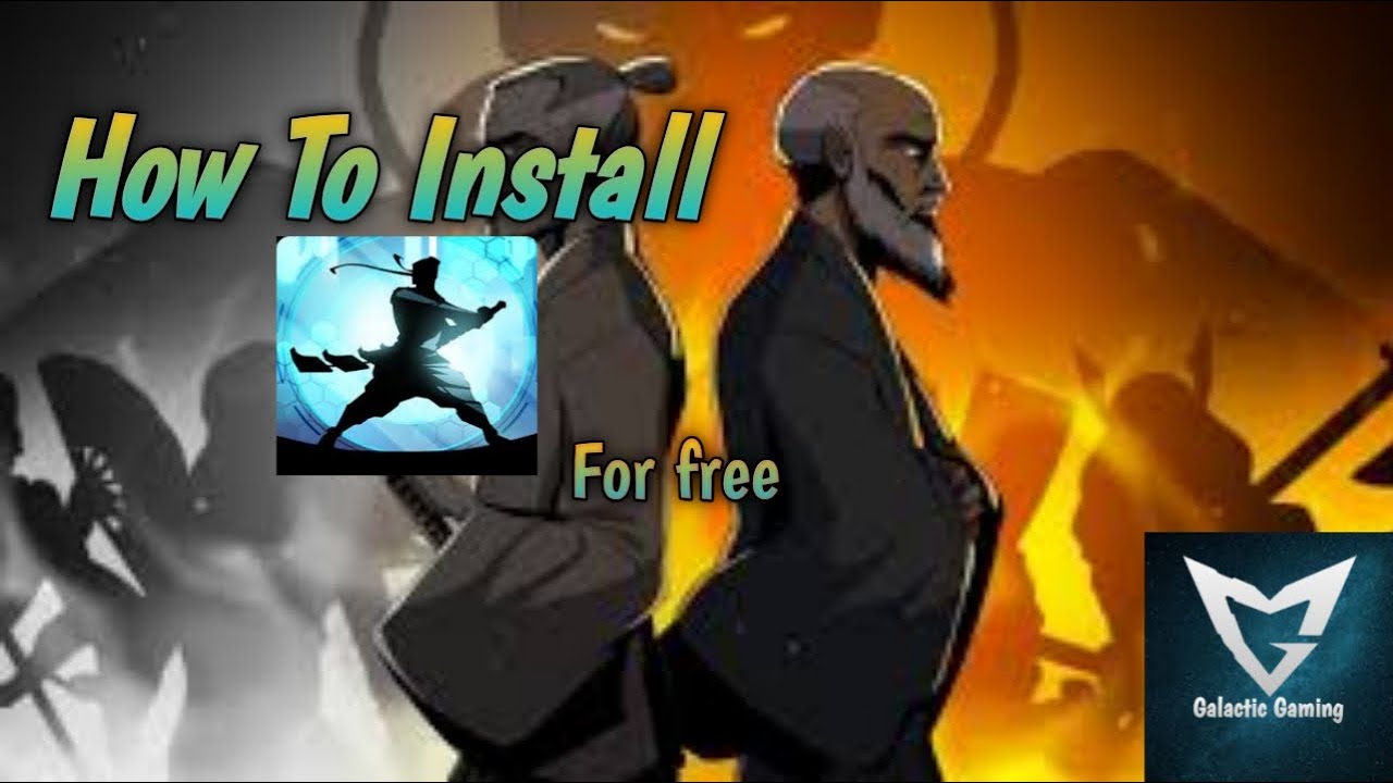 Install Shadow fight 2 paid on Android for free - YouTube