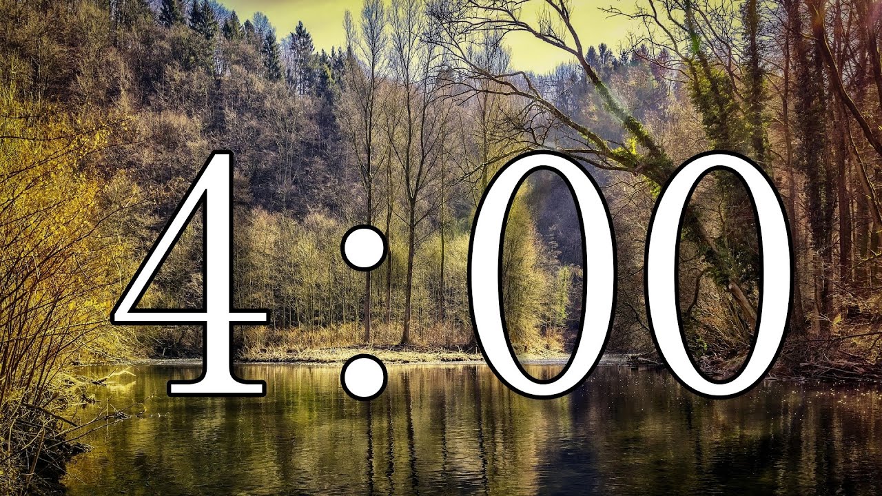 4 Minute Timer | Calm Ambient Music - YouTube