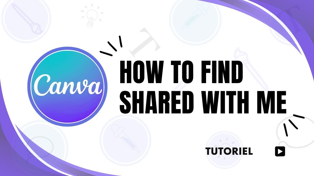 How to find projects shared with me on Canva - YouTube