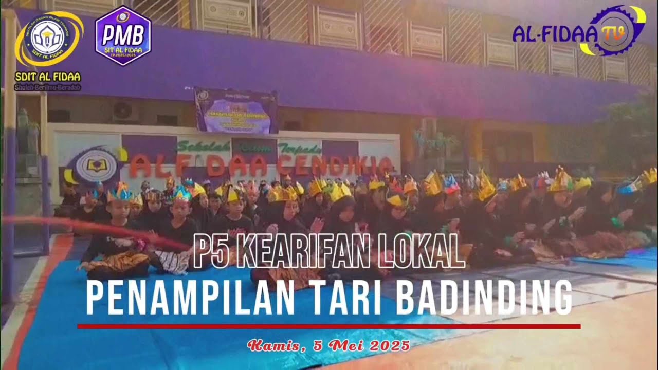 P5 Kearifan Lokal Penampilan Tari Badinding SDIT Al Fidaa - YouTube