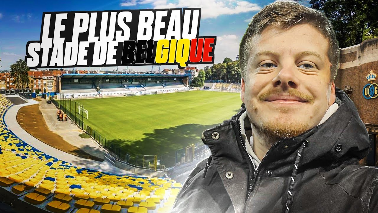 JE VISITE LE PLUS BEAU STADE DE BELGIQUE ! - YouTube