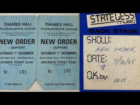 1985 The Fulcrum Slough ~ New Order Live ~ 7th December - YouTube