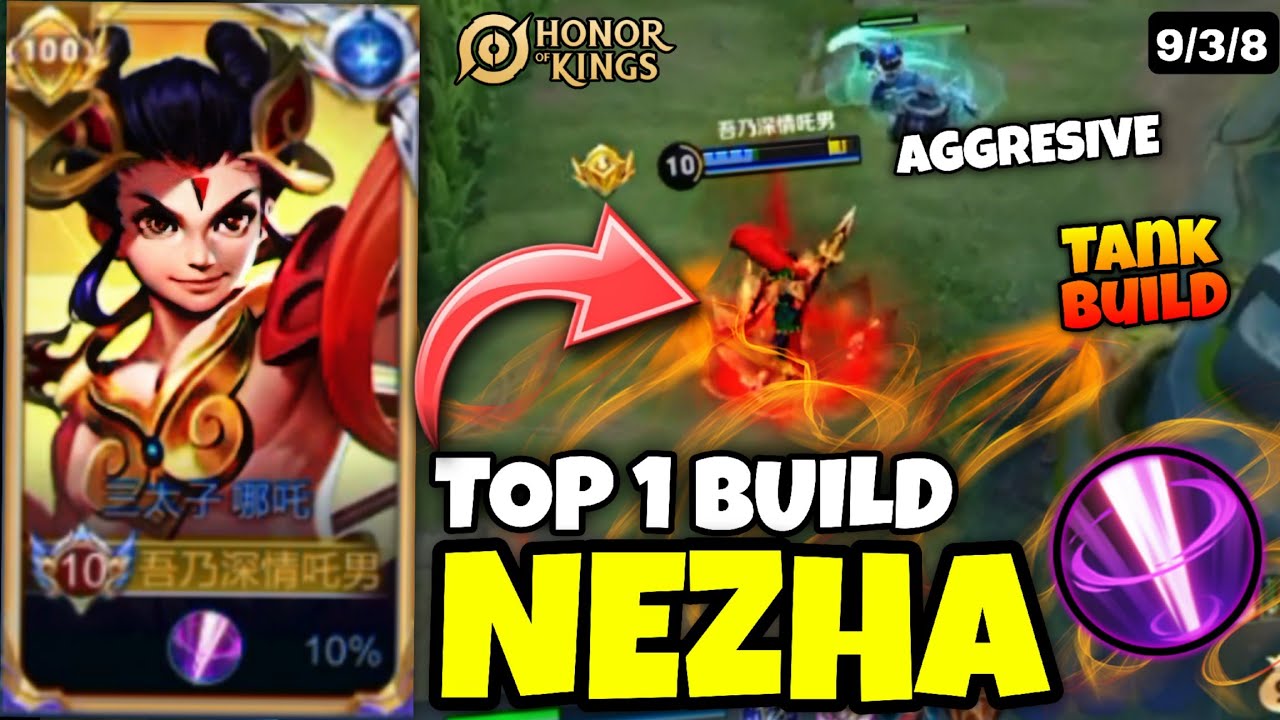 Honor of Kings ( Pro Build Nezha ) Best Build Top 1 Nezha | Honor of ...