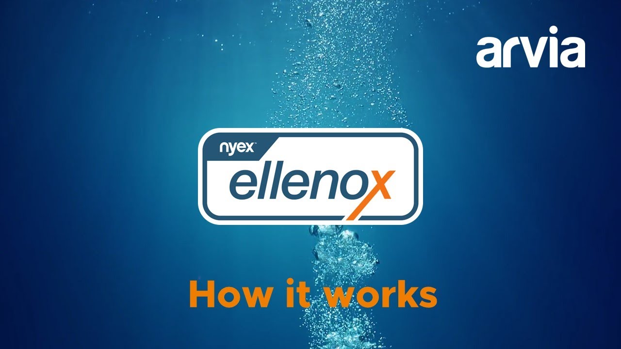 Arvia Nyex Ellenox water treatment process explanation animation with ...