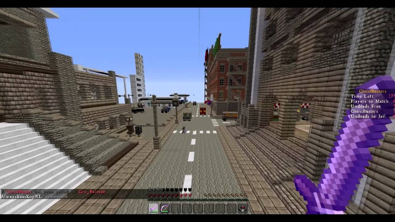 Minecraft Minigames GhostBusters - YouTube