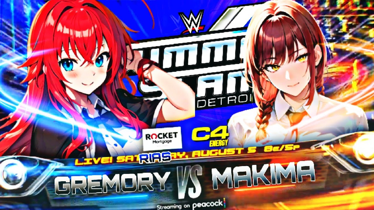 (Request Match)Rias vs Makima|Singles Match|High School DxD vs Chainsaw ...