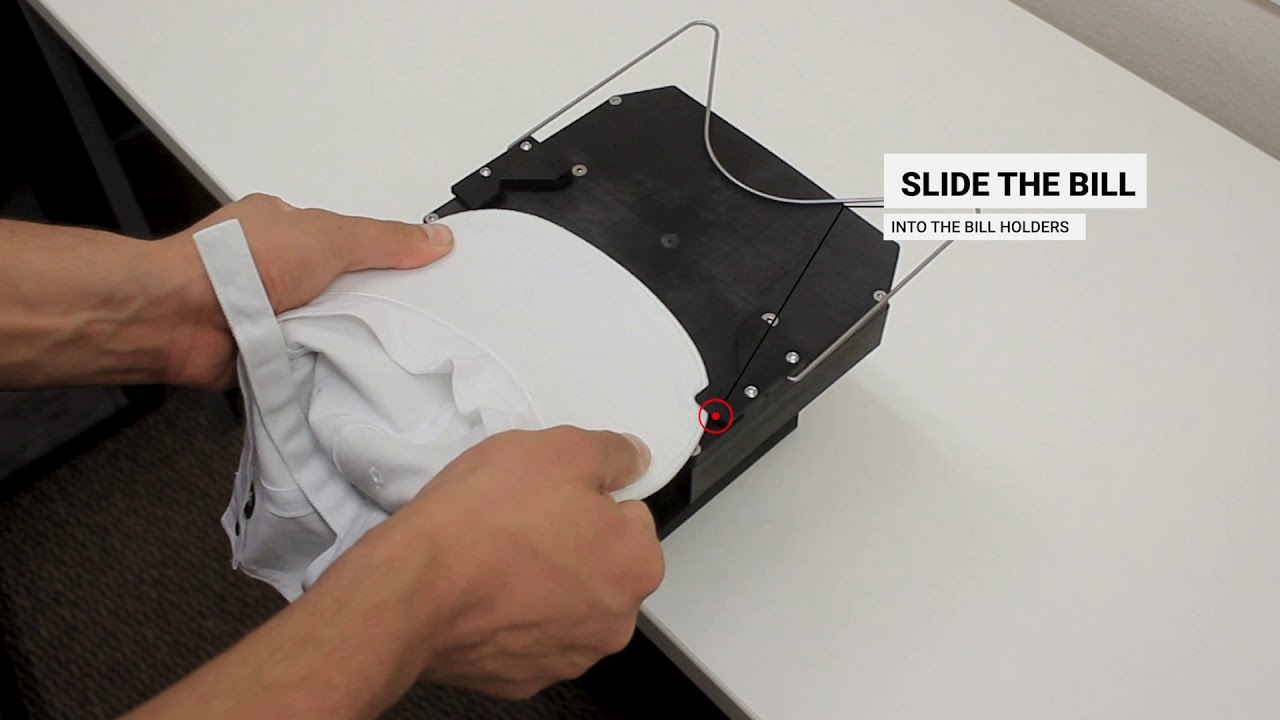 HOW TO LOAD THE UNDER BILL PLATEN FOR DTG - HAT PRINTING PLATEN - YouTube