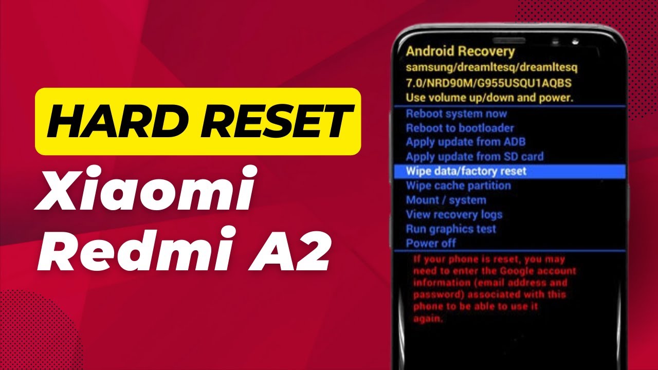 Hard Reset Xiaomi Redmi A2+ (Quick & Easy) - YouTube