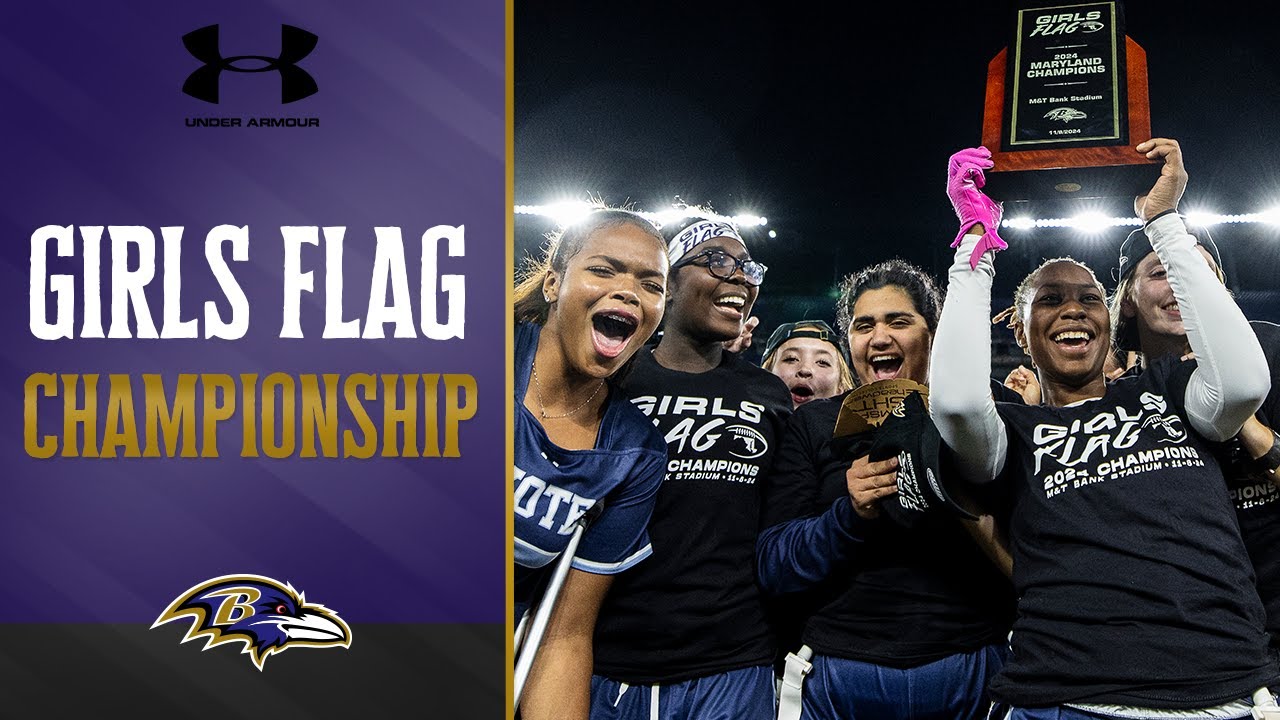 Ravens Host Maryland Girls Flag Football Championship | Baltimore ...