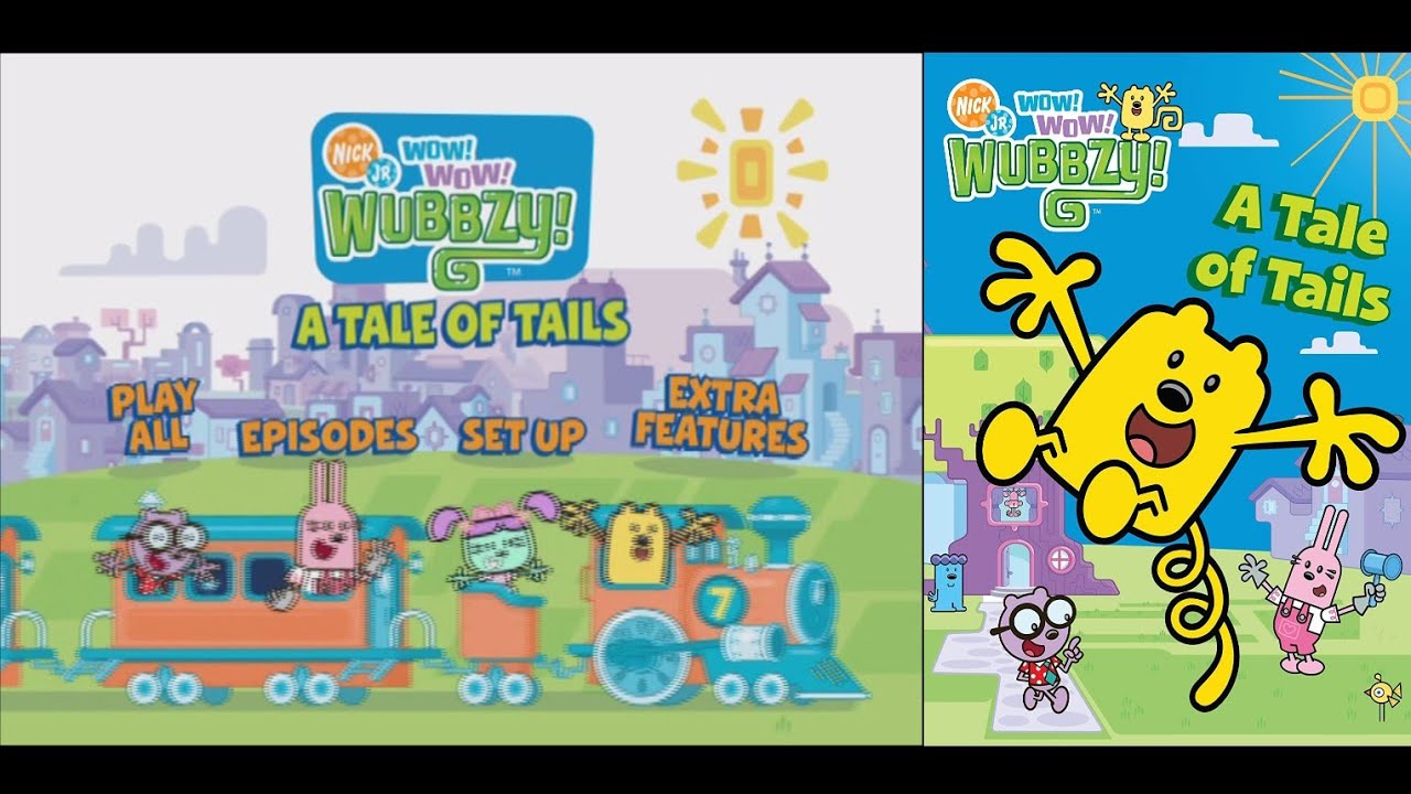 Wow! Wow! Wubbzy! A Tale Of Tails DVD Menu 2 - YouTube