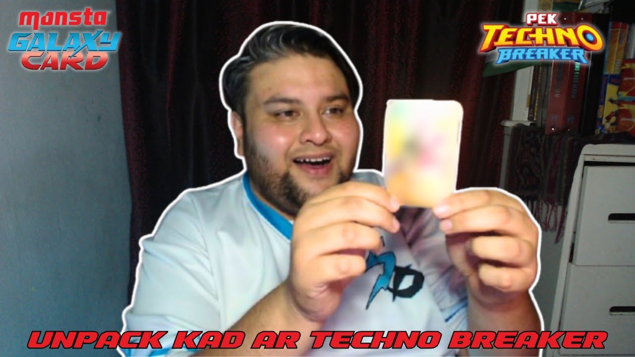 Unpacking Pek AR Techno Breaker #MonstaGalaxyCard - YouTube
