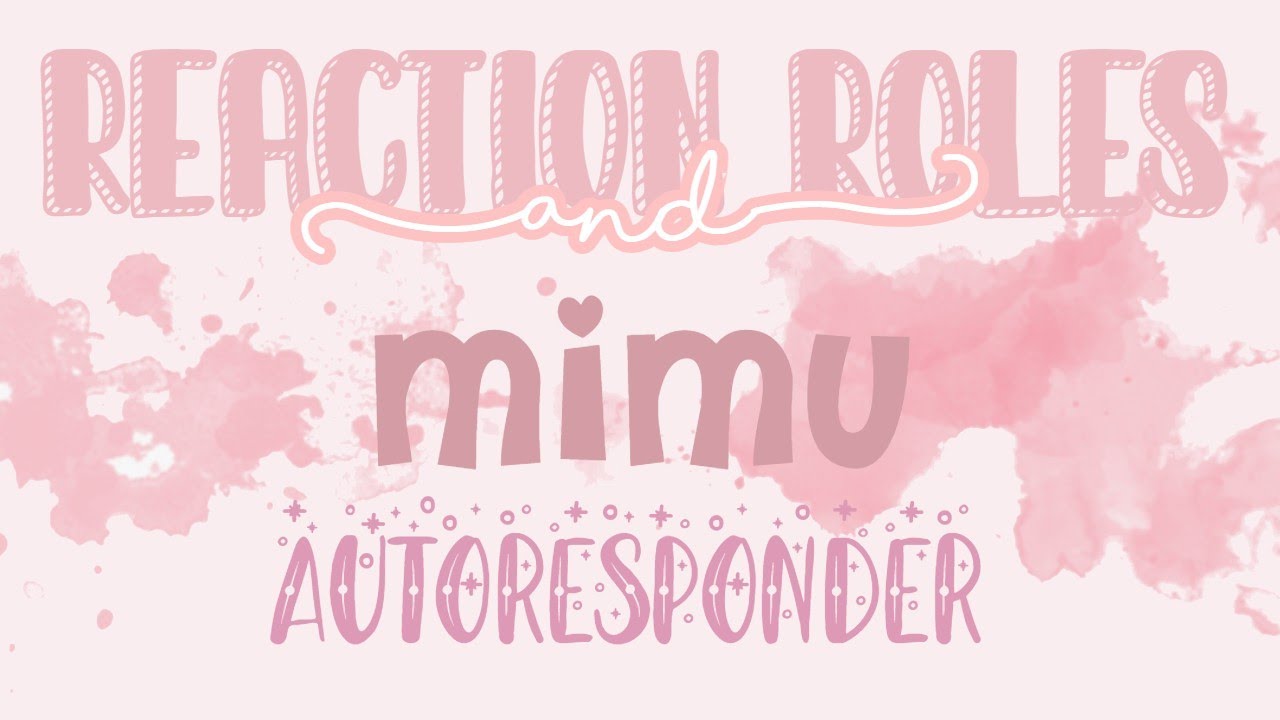 ୨୧ ⤹ ,,How To Make Carl bot Reaction Roles & Mimu Verification ...