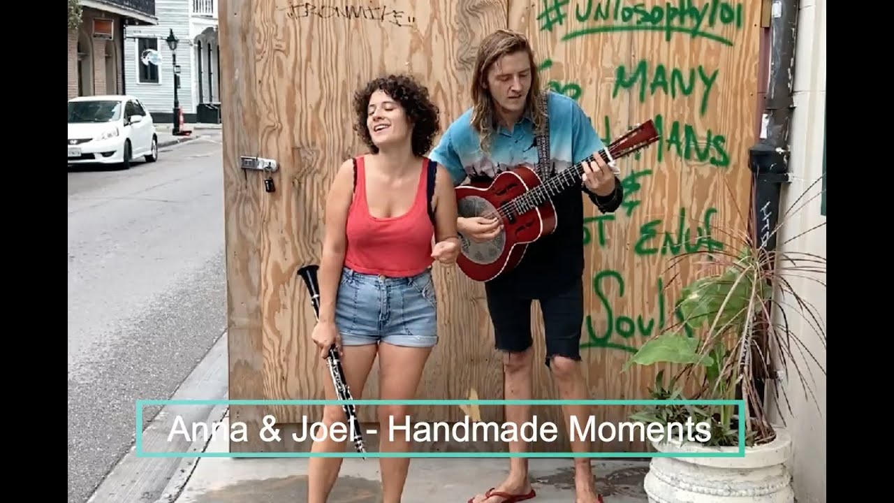 Handmade Moments Music performing in the French Quarter - YouTube