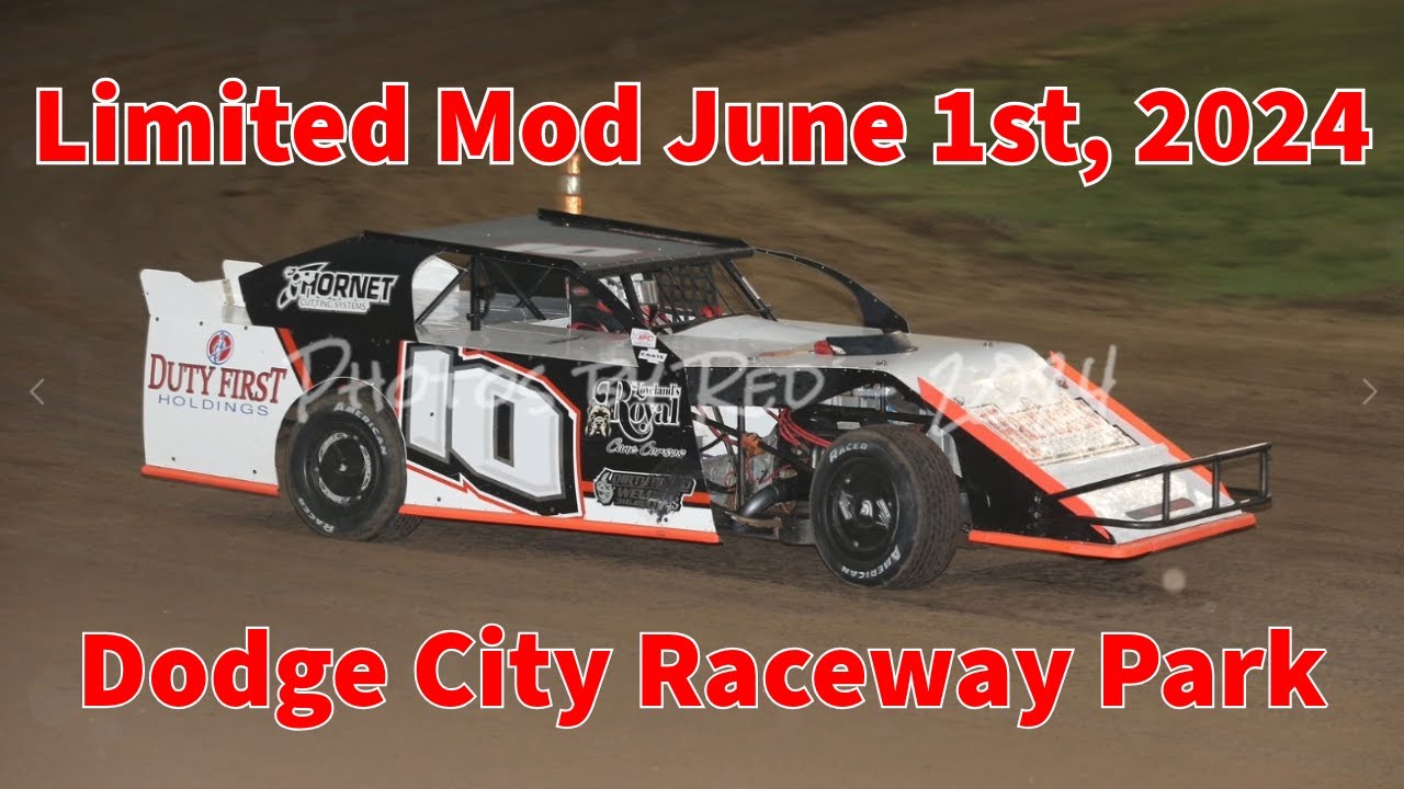 Dodge City Raceway Park Limited Mod 06/01/24 #10 Alex Wiens - YouTube