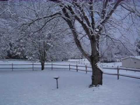 Snow in Aiken,sc - YouTube