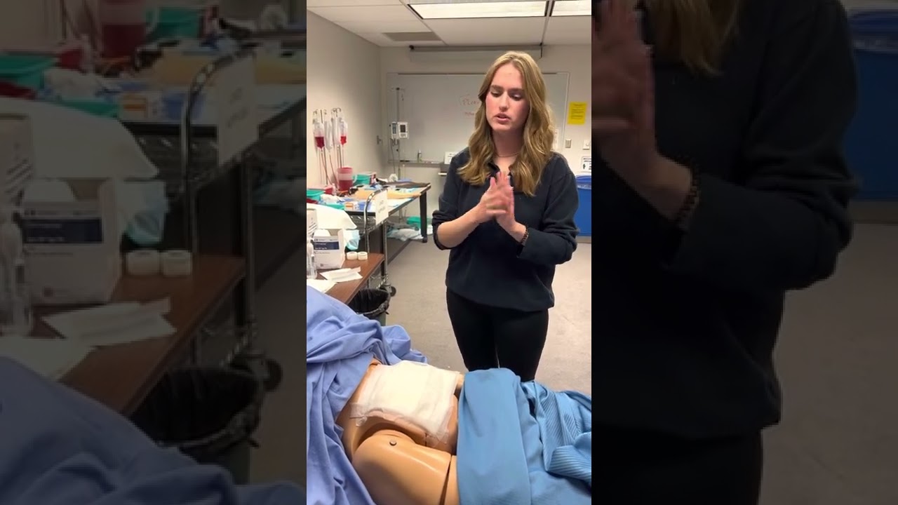 Clean Dressing Change Testout - YouTube