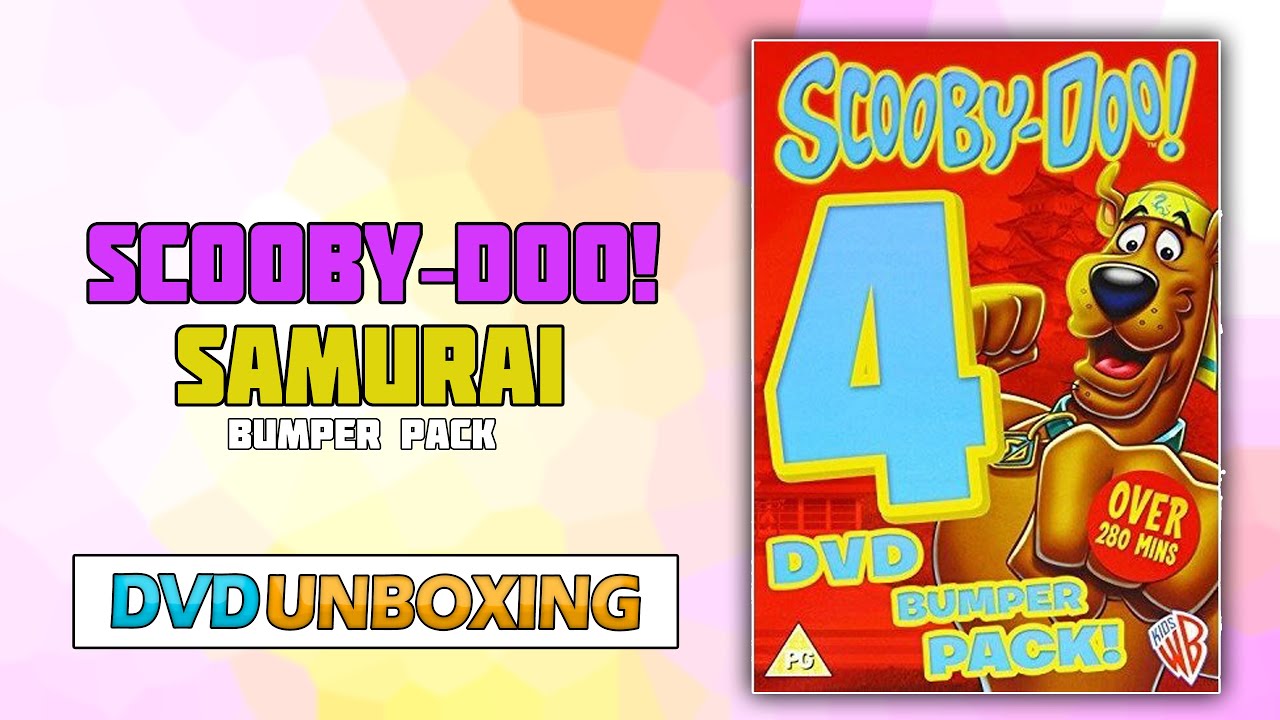 Scooby-Doo! Samurai Bumper Pack DVD UNBOXING - YouTube