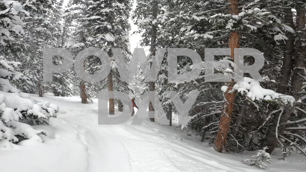 Getting Dumped On At Winter Park | Powder Day - YouTube