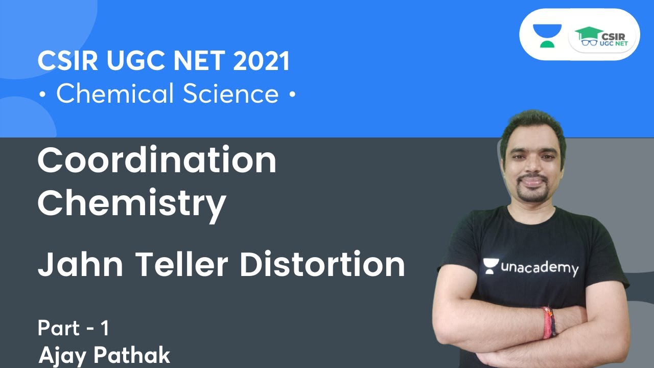 Jahn Teller Distortion | Coordination Chemistry | CSIR NET 2021 | GATE ...