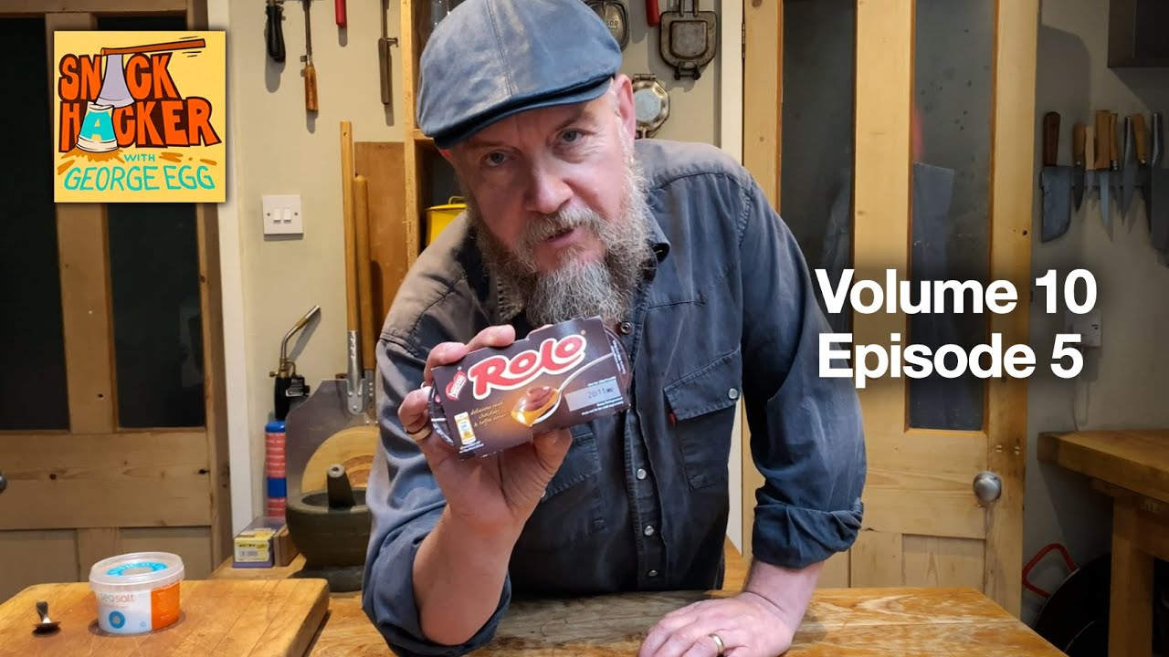 Snack Hacker with George Egg - Salty Rolo Dessert - YouTube