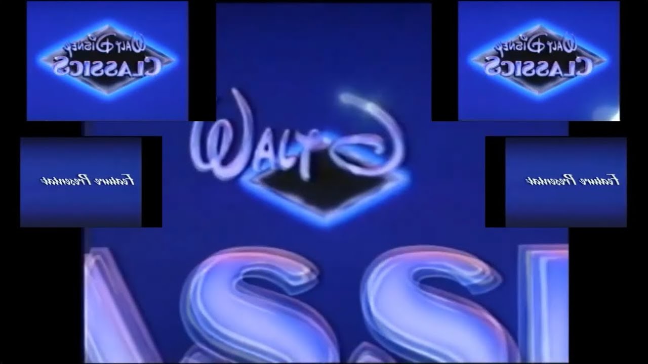 Dark Blue Feature Presentation & Walt Disney Classics Logo has a Sparta ...
