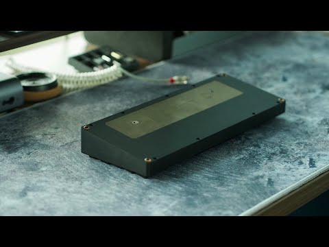 OTD 356 Mini Vint Blacks on Aluminum Plate with POM Keycaps Typing Sound Test (Rebuilt)