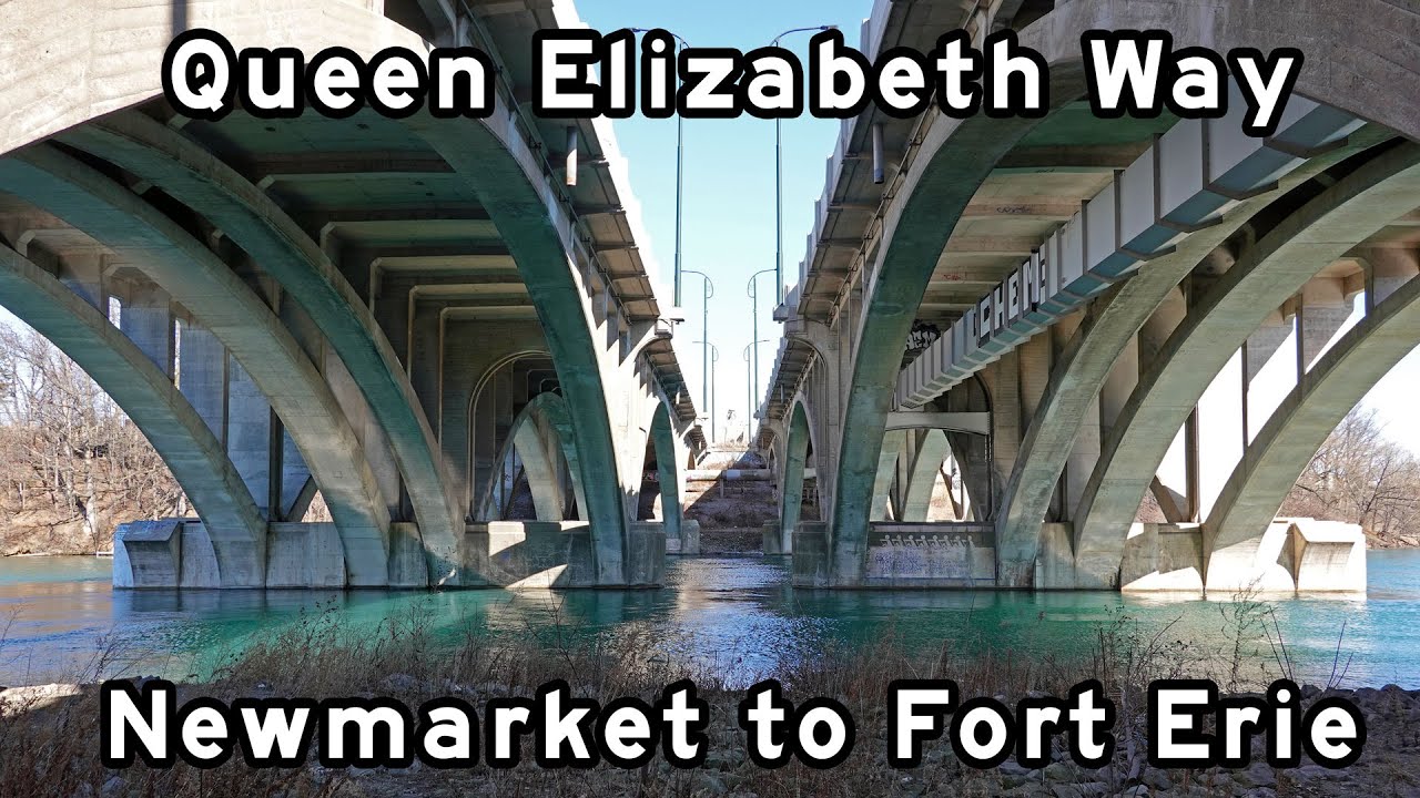 Toronto Freeways - Queen Elizabeth Way - Newmarket to USA Border, Fort ...