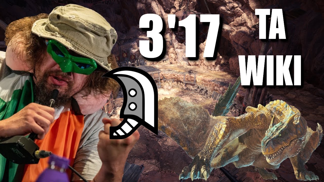 MHW Iceborne: MR Tigrex solo Great Sword 3'17 (TA Wiki Rules) [PS4 ...