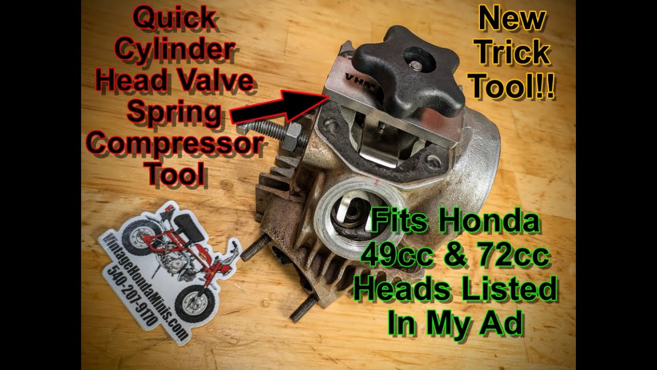 Quick Valve Spring Compressor Tool - Ebay $48.50 + Shipping - Honda Z50 ...