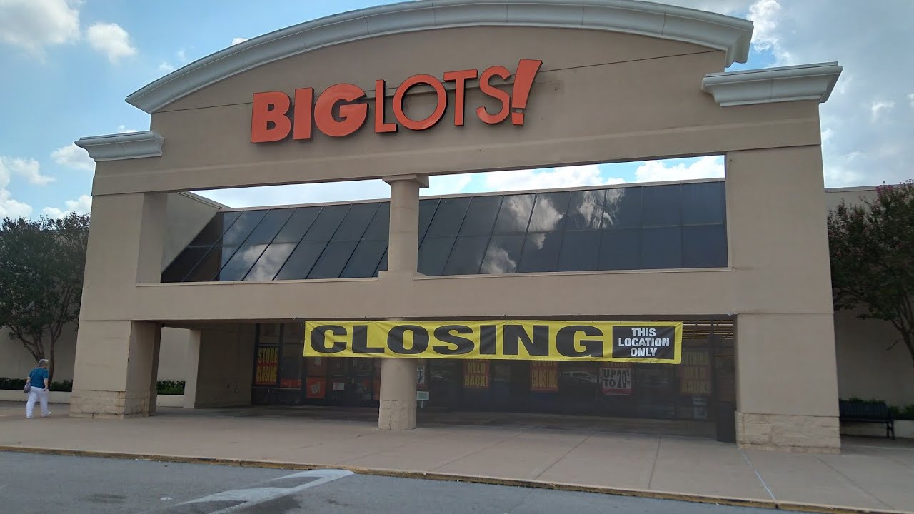 Big Lots 20% off closing sale - YouTube